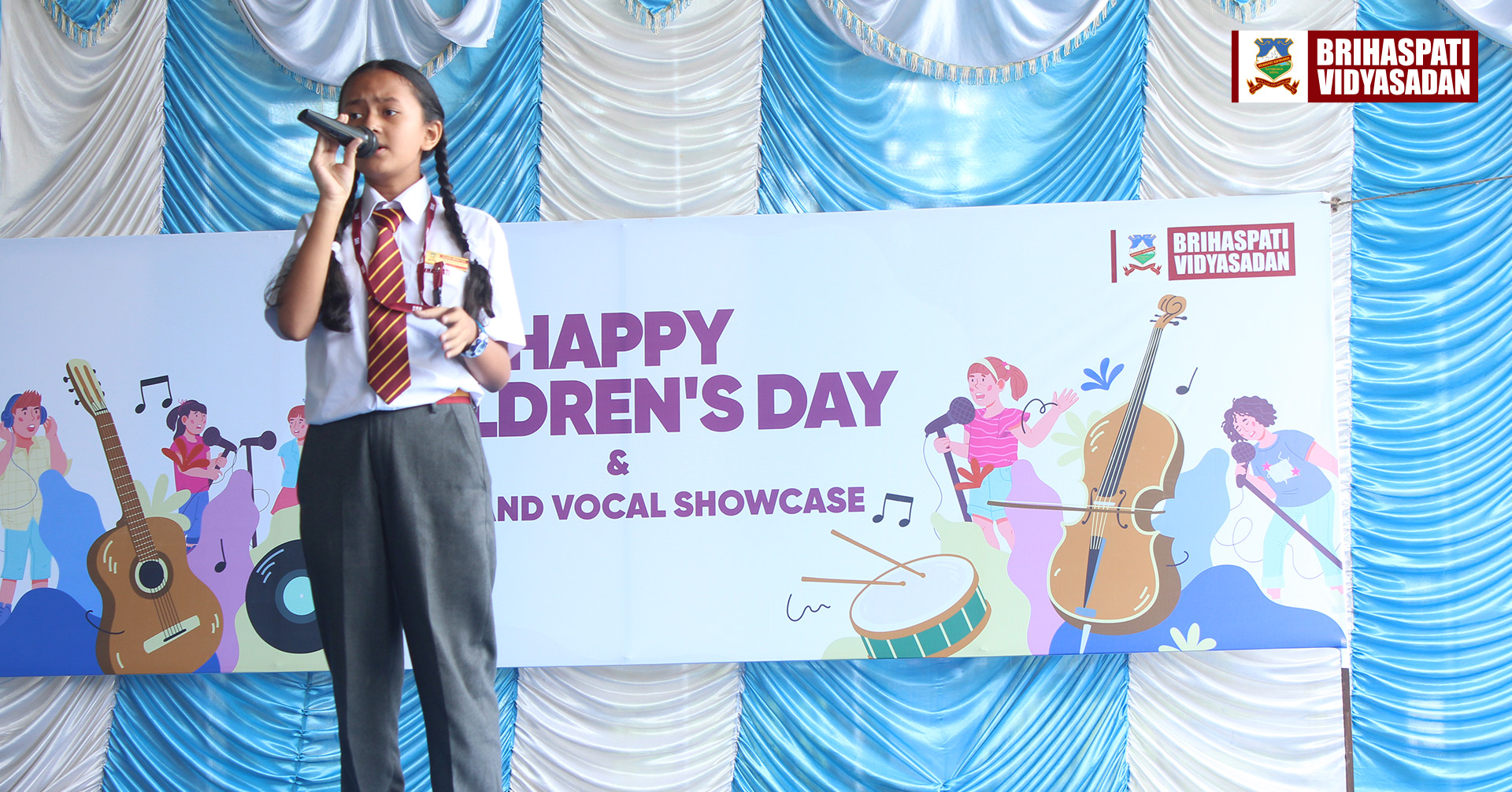 “Band and Vocal showcase” was organised at BVS | Brihaspati Vidyasadan
