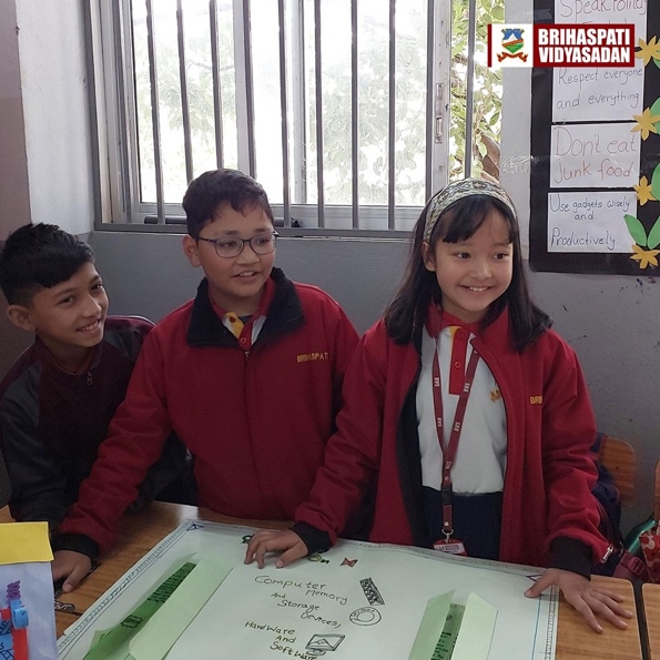 Learning by doing at Brihaspati. | Brihaspati Vidyasadan