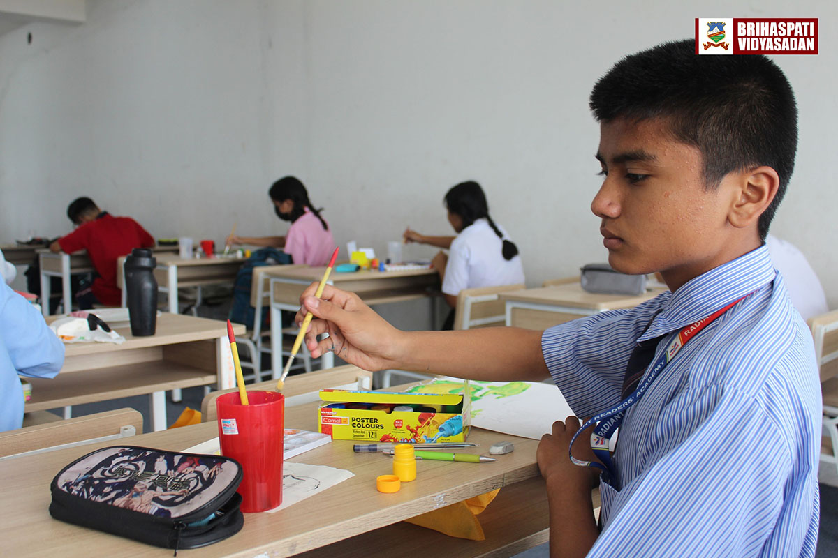 Inter School Art Competition. | Brihaspati Vidyasadan
