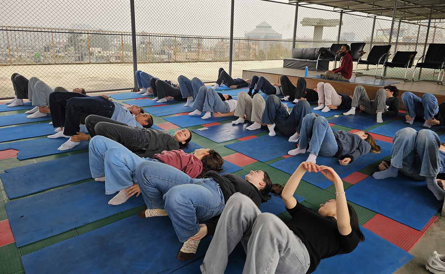 French Students visit to BVS | Brihaspati Vidyasadan